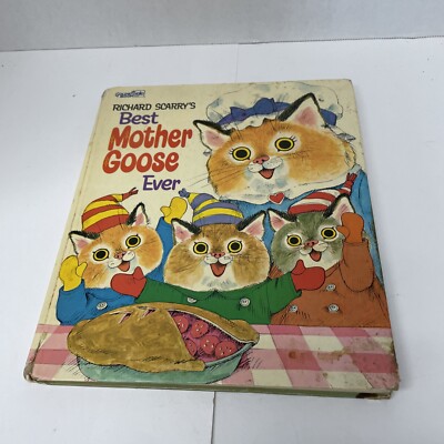 Richard Scarry's Best Mother Goose Ever, Big Golden Book, 1970 Edition ...