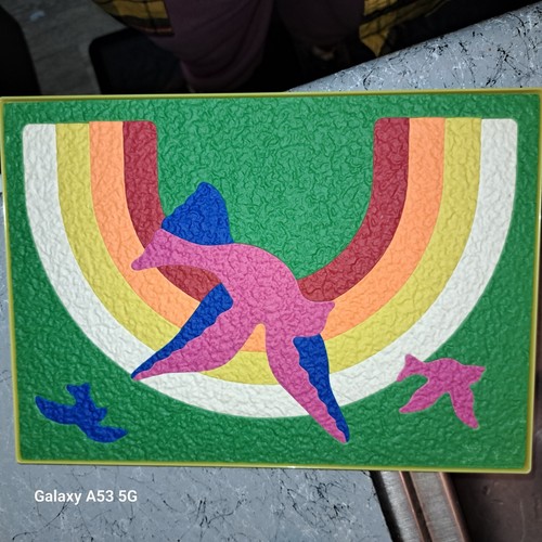 Lauri Crepe Foam Rubber Rainbow | eBay