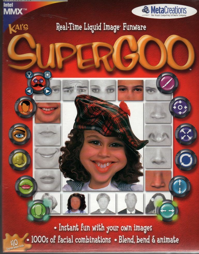 Metacreations Kai's Supergoo Version 1.0 Cd-rom for PC or Mac for sale ...
