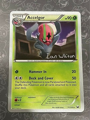 Accelgor - 2013 Pokemon World Championships Card #11/108 - NM Ian ...