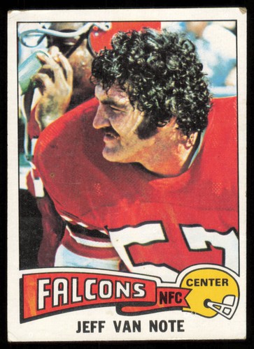 1975 Topps #298 Jeff Van Note RC Atlanta Falcons | eBay