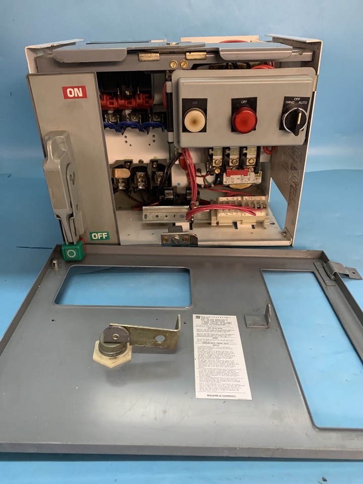 SQUARE D MODEL 6 MCC MOTOR CONTROL BUCKET 12IN SZ 1 30A J-895675 | eBay