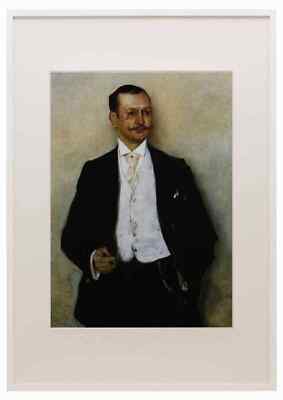 Corinth Lovis Portrait Of The Painter Karl Strathmann A4 A3 Framed ...