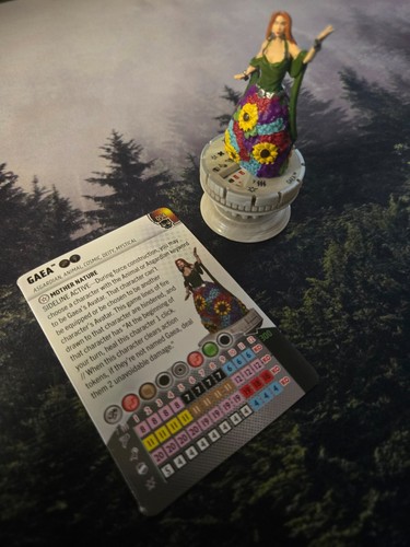 Marvel Heroclix Black Panther Gaea #054 Chase figure and card! | eBay