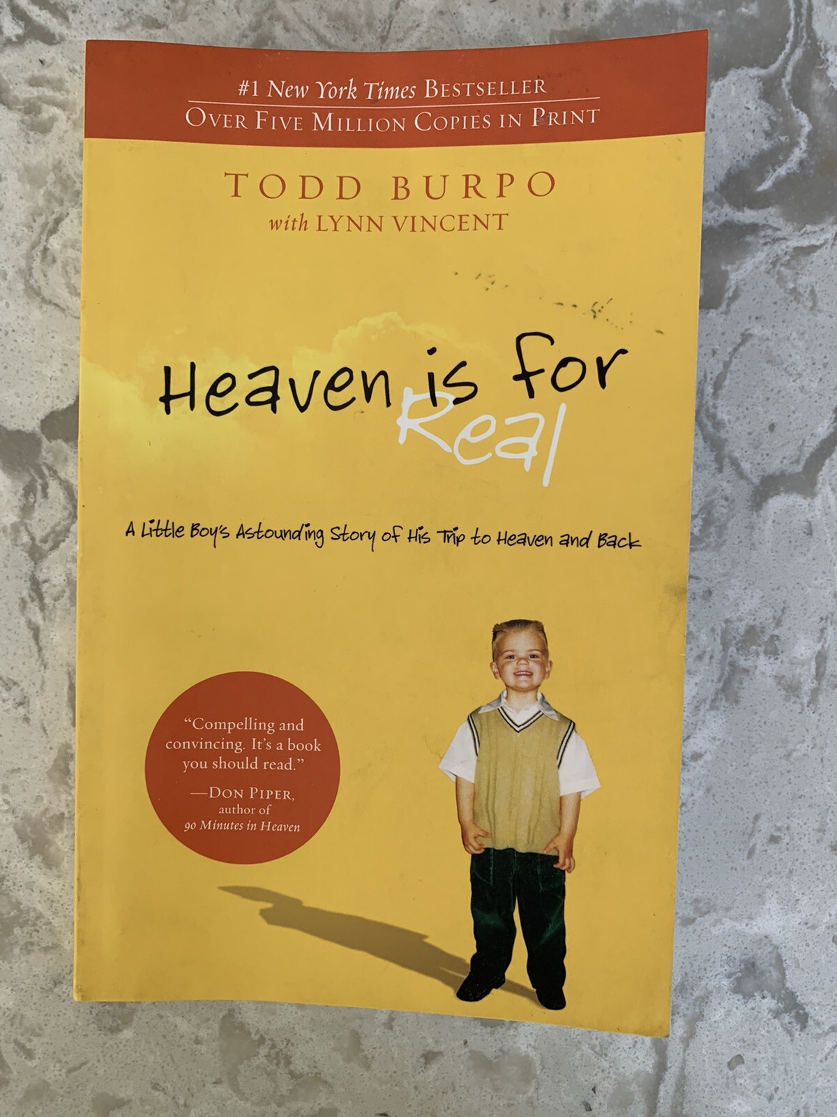 Heaven Is For Real Book Cover