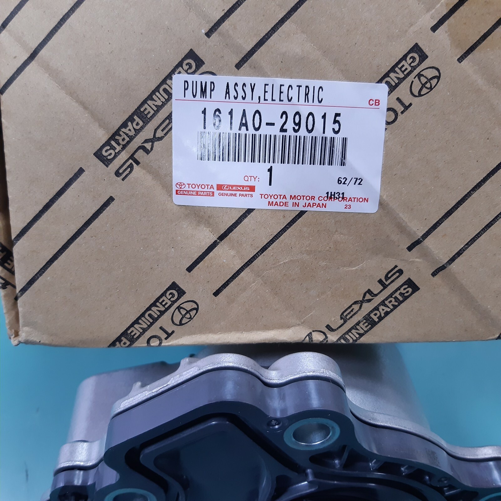 GENUINE OEM ELECTRIC WATER PUMP TOYOTA YARIS,AURIS,PRIUS HYBRID,LEXUS ...