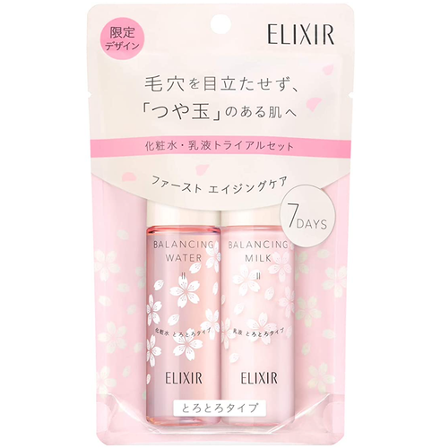 Japan ELIXIR REFLET Balancing Skincare Toner+Lotion Set~Free Gift~US F/S | eBay