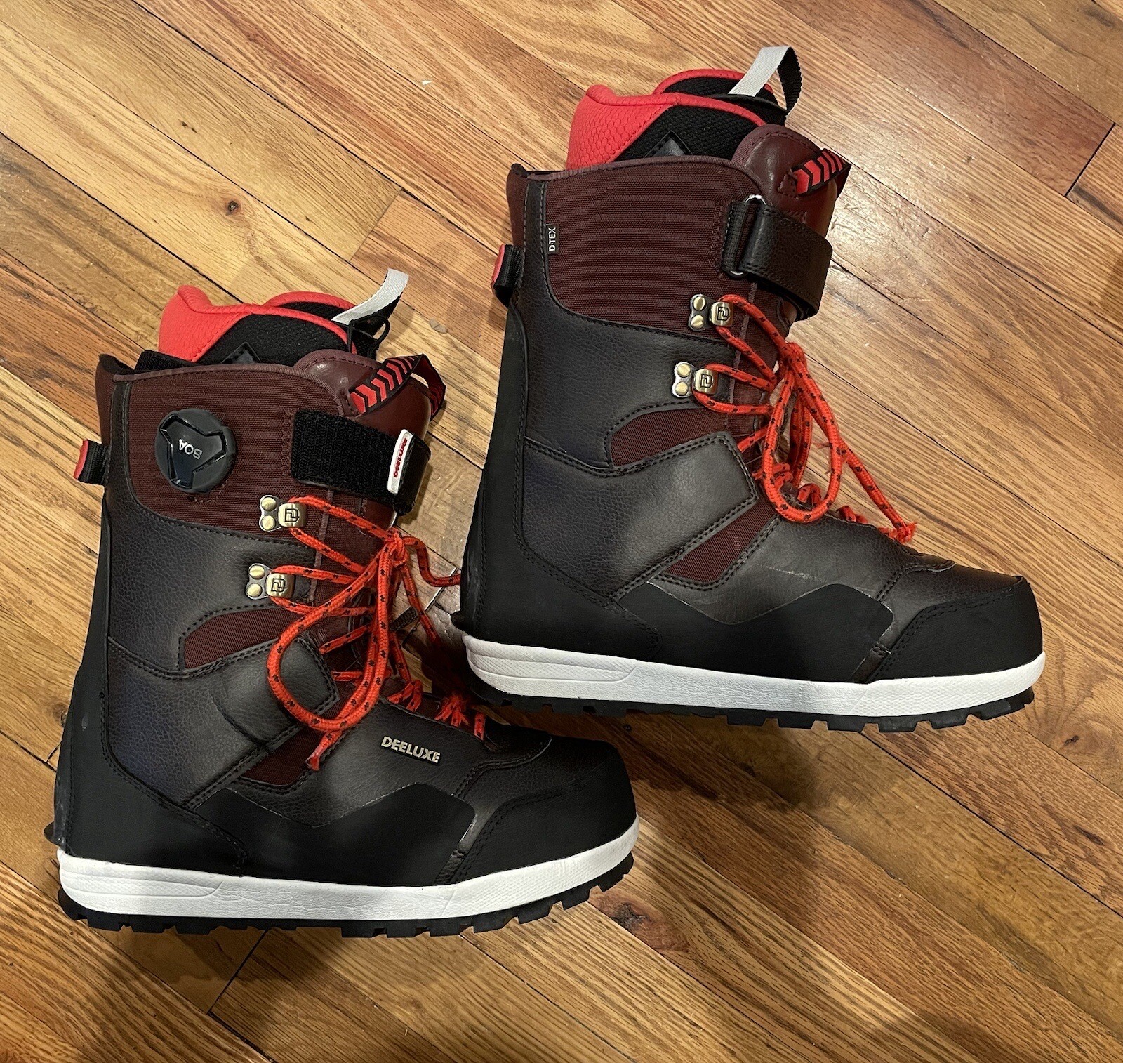 MEN'S DEELUXE "X-PLORER TF" BACKCOUNTRY SPLITBOARD BOOTS (BROWN) Size 9 ...