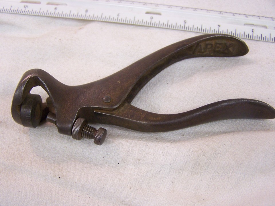 VTG ANTIQUE CHAS MORILL APEX SPECIAL HAND SAW TOOTH SET SETTER TOOL ...