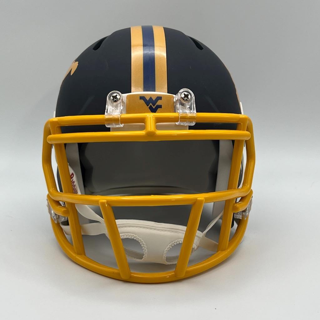 West Virginia Football Helmet WVU Mountaineers Helmets 8 Models By