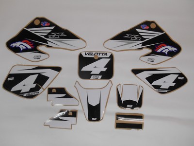 2000 2001 2002 2003 HONDA XR50 XR 50 GRAPHICS KIT FENDER SIDE PANELS ...