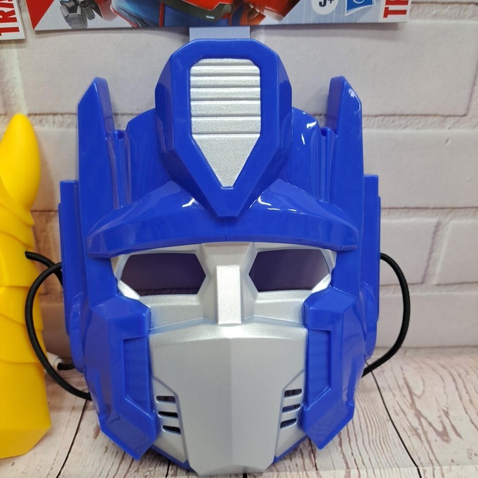 New Hasbro Transformers OPTIMUS PRIME & BUMBLEBEE Hero Mask For Kids ...