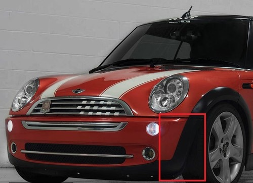 MINI NEW COOPER R50 R52 R53 (04/07-08) FRONT BUMPER OUTER PLASTIC TRIM ...