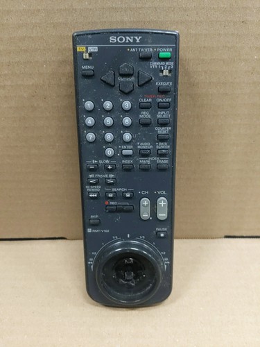 Genuine Original Sony RMT-V102 VTR VCR/TV Remote Control OEM - Tested ...