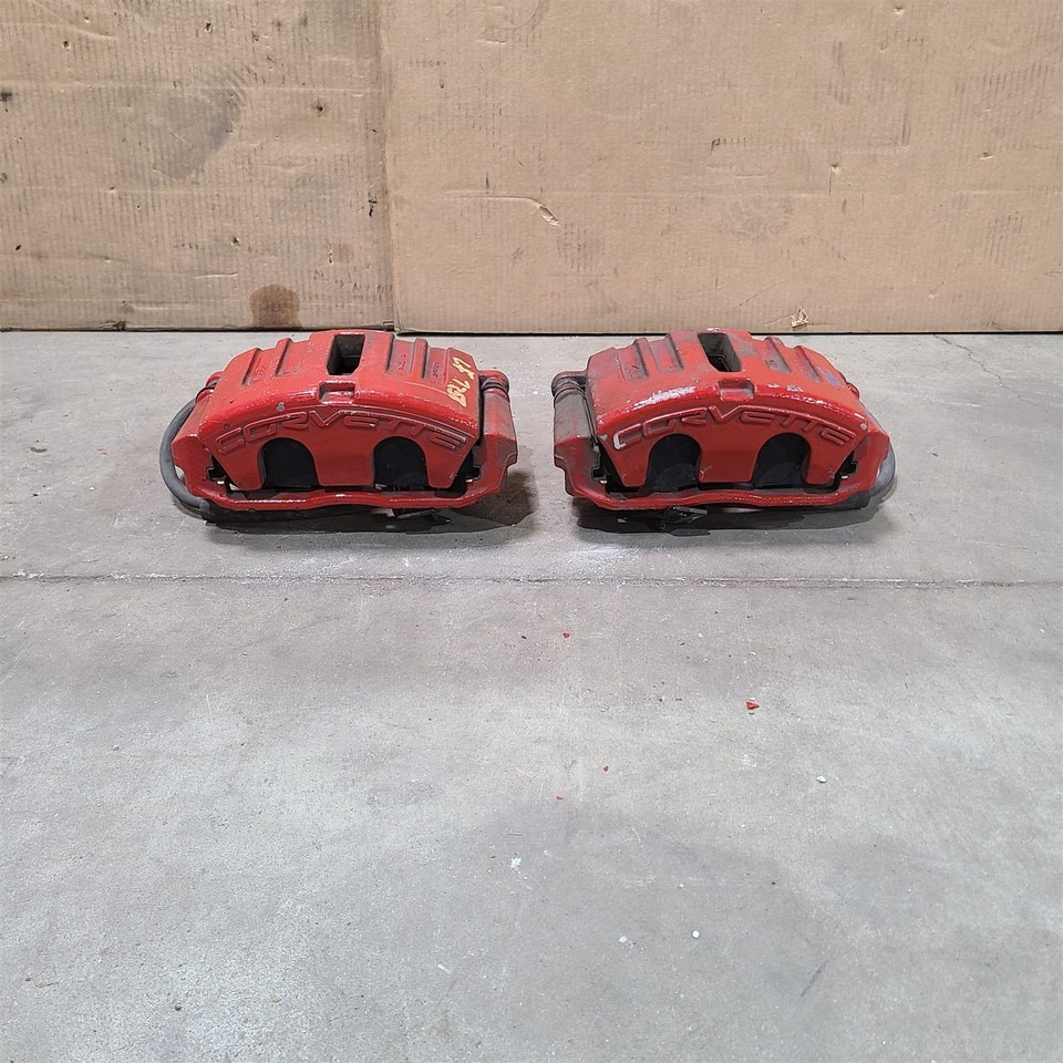 05-13 Corvette C6 Pbr Brake Calipers Front & Rear Set Base Model Aa7358 ...