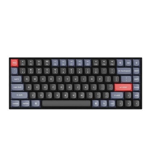 K2 Pro 75% Layout Custom Wireless Mechanical Keyboard, Compact 84 Keys ...