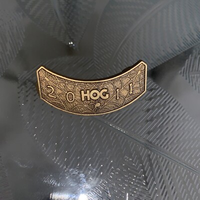 ⭐️ Harley Davidson 2011 HOG Owners Group Rocker Hat Vest Jacket Pin ...