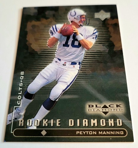 PEYTON MANNING - 1998 UD Black Diamond - Rookie Diamond #91 **MINT ...
