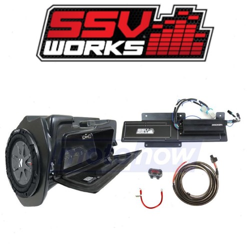SSV Works RZ4-1KRC 10in. Sub Woofer with Box for Electrical Audio Components ds | eBay