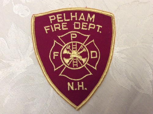 Vtg Pelham New Hampshire Fire Department Patch | eBay