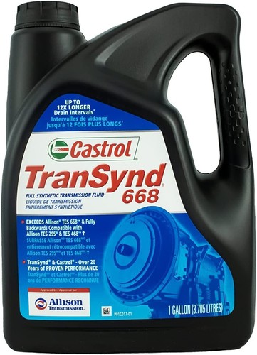 Castrol TranSynd 668 Allison 2021 Updated SPEC 1 GALLON (3 PACK) | eBay