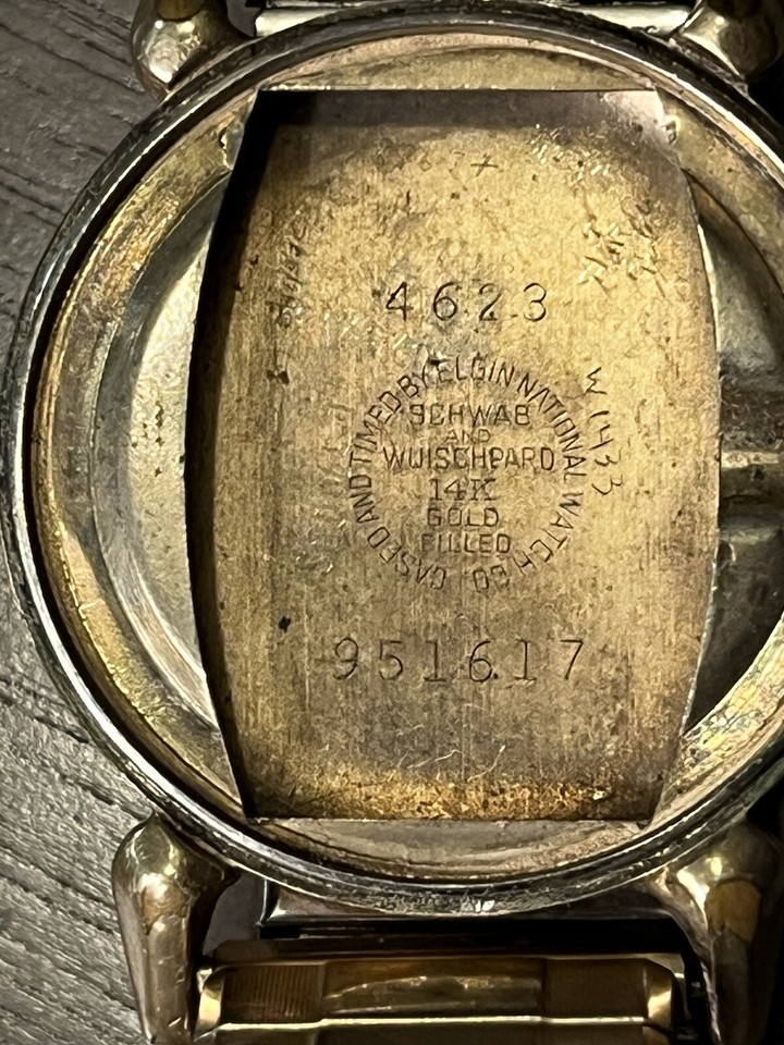 Vintage Lord Elgin 14K Gold Filled 21J Adjusted Men’s Watch Works For ...