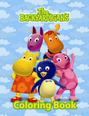 Backyardigans Coloring Book: Coloring Book for Kids and Adults with Fun ...