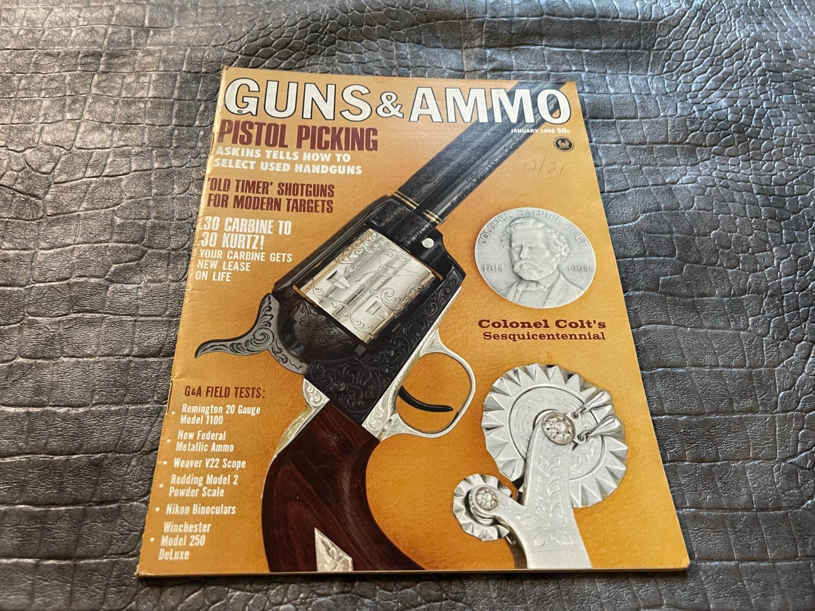 JANUARY 1966 GUNS AND AMMO vintage magazine | eBay