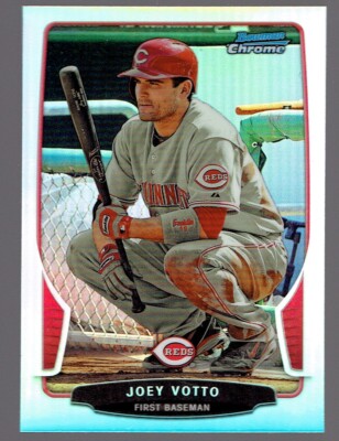 2013 Bowman Chrome Joey Votto Refractor Parallel Baseball Card | eBay