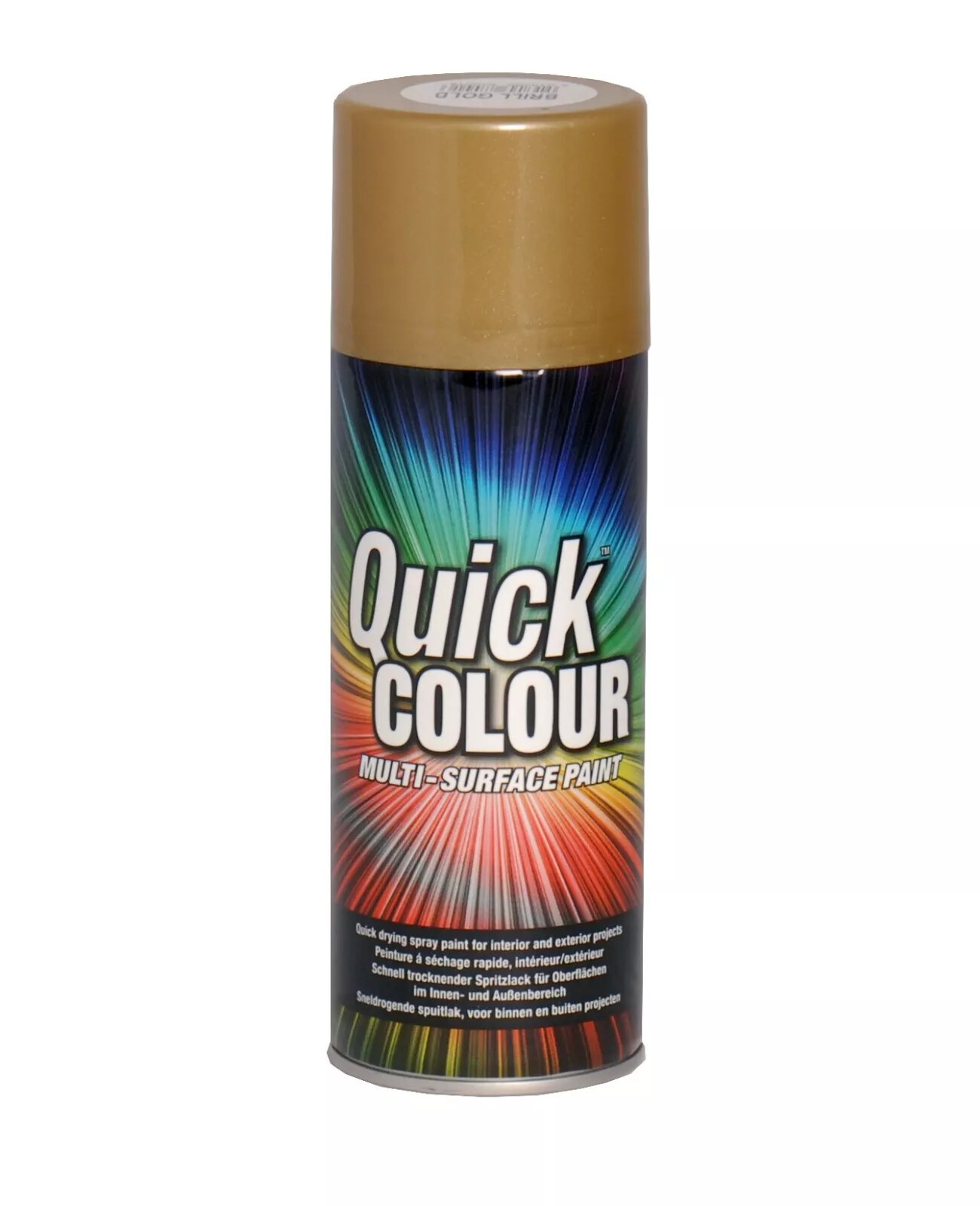 Quick Colour Multi Purpose All Surface Spray Paint 400ml Mat Gloss ...