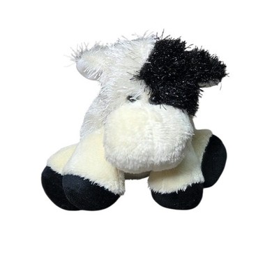 Classic Webkinz Black & White Cow Plush HM003 Ganz Stuffed Animal No ...