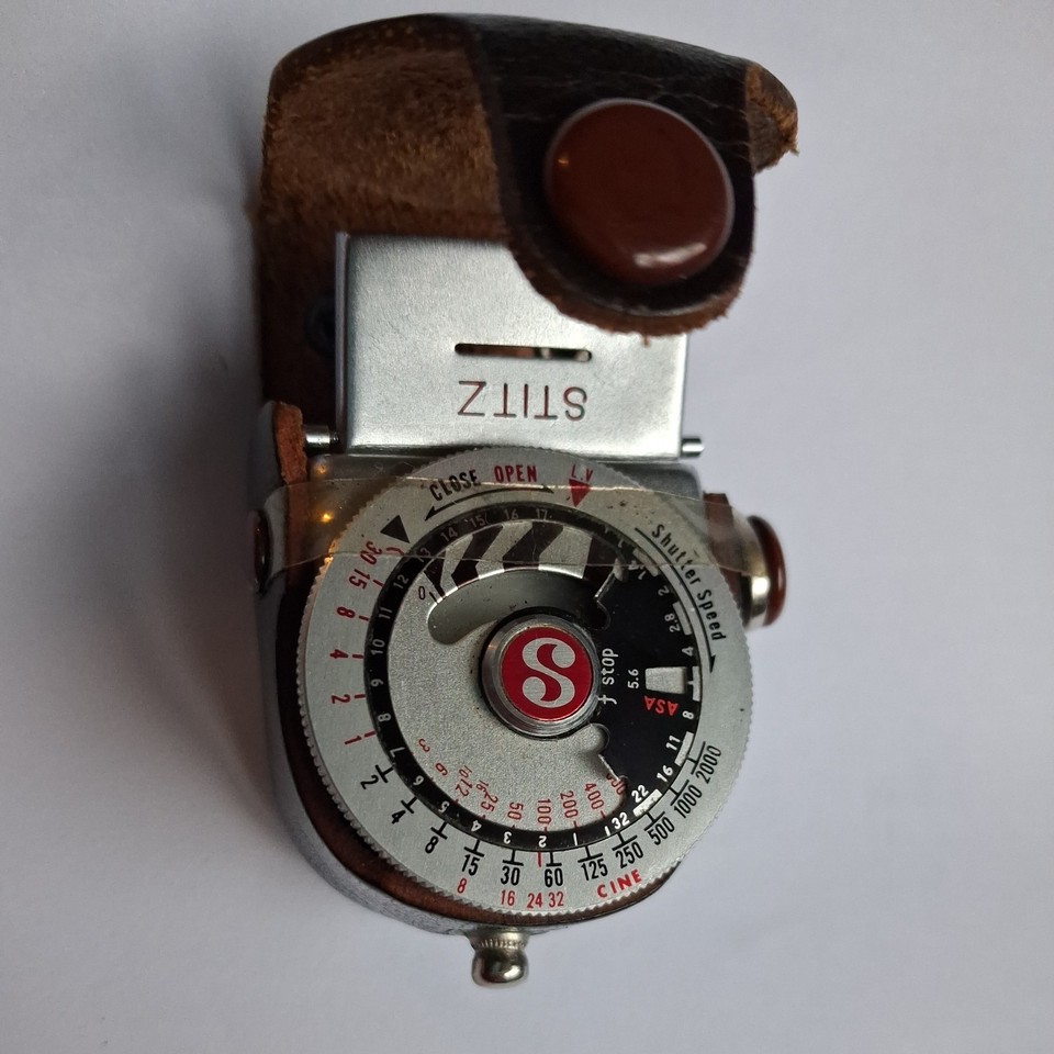 Vintage Rare STITZ Light Exposure Meter in Original Leather Case | eBay UK