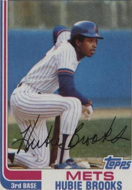 1982 Topps - Hubie Brooks, Steve Stone Wrong Back Steve Stone Back for ...