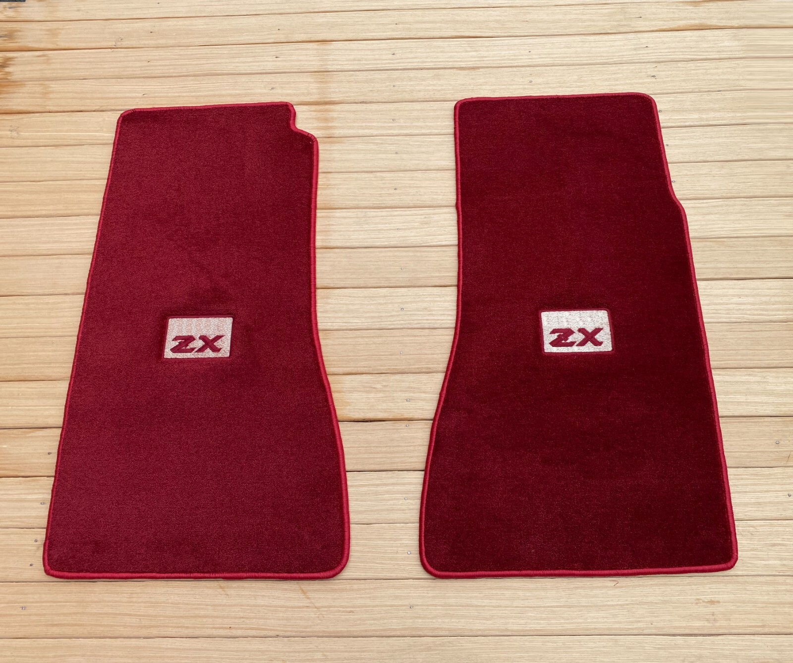 For Datsun 240Z 260Z 280Z floor mats carpet Burgundy Set of2 1970-78 | eBay
