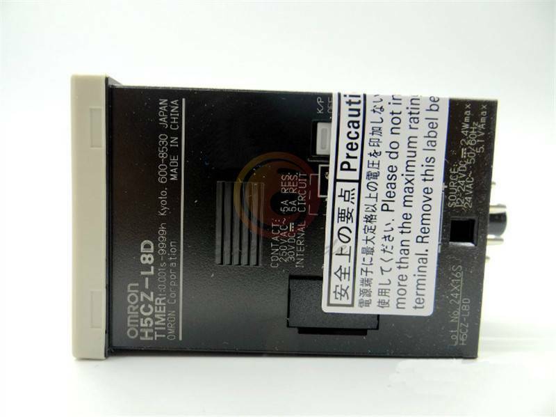 ONE New in Box Omron H5CZ-L8D 12-24VDC 24VAC Timer H5CZ L8D | eBay