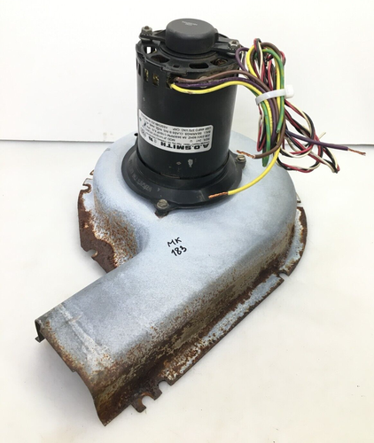 AO Smith JF1H131N HC30CK234 Draft Inducer Blower Motor Assembly used # ...
