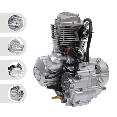 250cc 4 Stroke DIRT BIKE ATV Engine Motor 5 Speed Transmission Aluminum ...