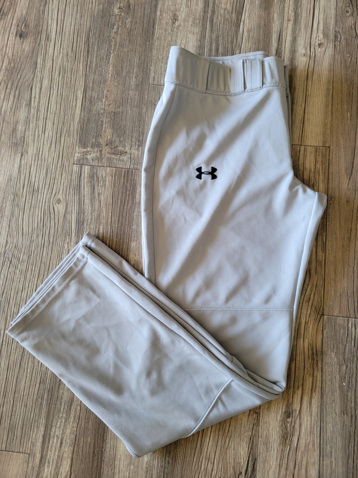 Under Armour Baseball Pants Mens Large Gray Loose Pockets Belt Loops Softball | eBay