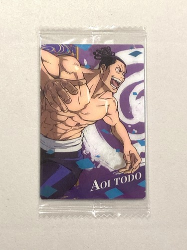 Aoi Todo - 2-07 R - Jujutsu Kaisen - Wafer / Itajaga Sealed Card | eBay