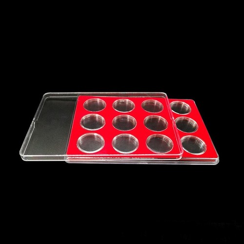 27mm Coin Capsule Collection Box Protect Display Case Storage Organizer ...