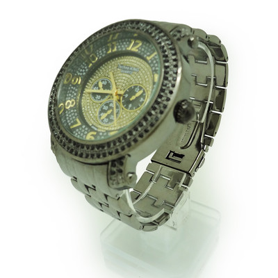 TECHNO KING MEN SPARKLING CRYSTAL DIAMOND BIG WATCHES | eBay