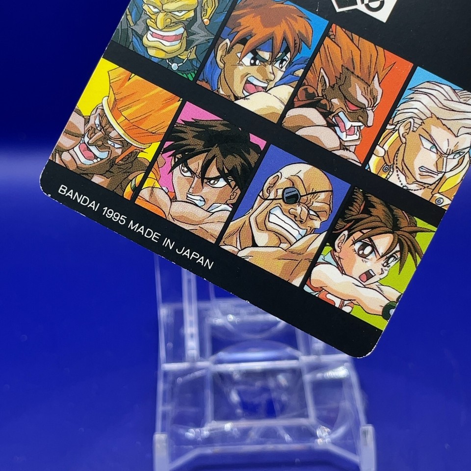 ADON Street Fighter ZERO Card Bandai Capcom MADE IN JAPAN Japanese 060 ...