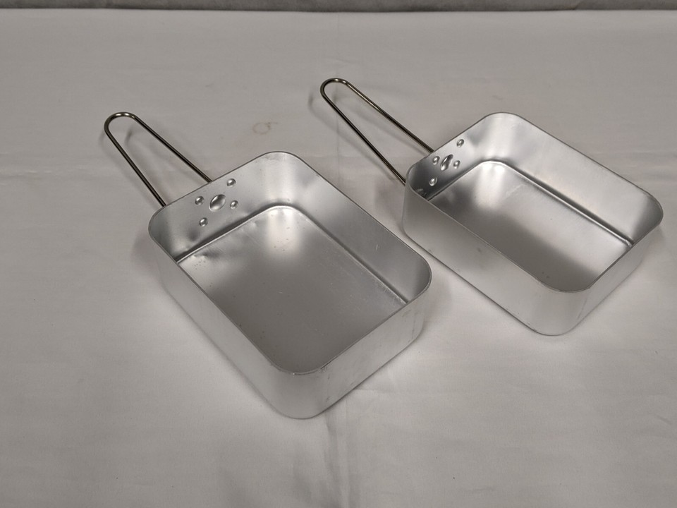 Genuine British Army Military Mess Tins Set - Camping - Cooking - Cadet ...