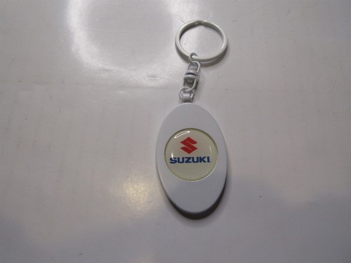 SUZUKI MOTORCYCLE MOTORCYCLES VINTAGE S LOGO EMBLEM KEYCHAIN KEYRING ...
