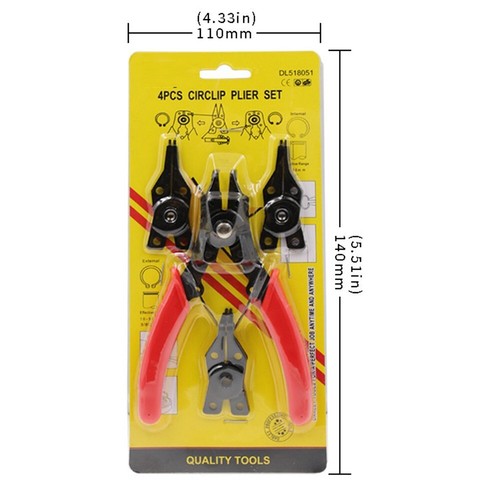 Non slip Grip Retaining Crimping Tongs Hand Tool Set for Easy Handling ...