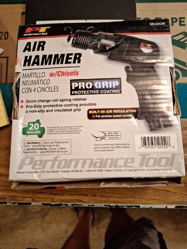 Performance Tool Air Hammer w/ Chisels, M550DB, 039564505508 | eBay