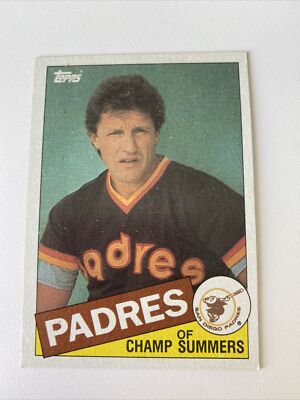 1985 Topps - #208 Champ Summers | eBay