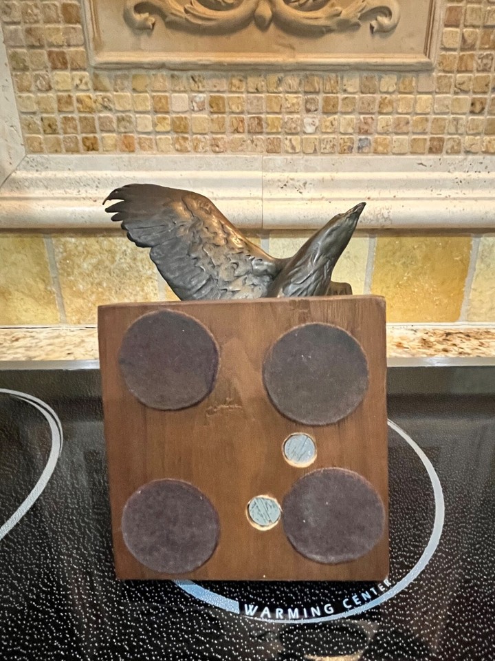 Bronze Eagle Scuplture Chester Comstock American 1981 Vintage | eBay