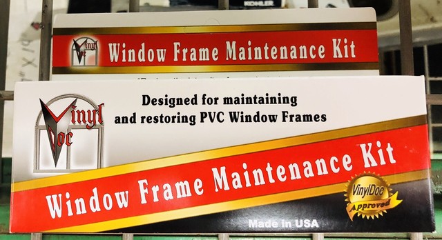 Vinyl Window Frame Maintenance Kit Repair Restore Scratch Remover PVC ...
