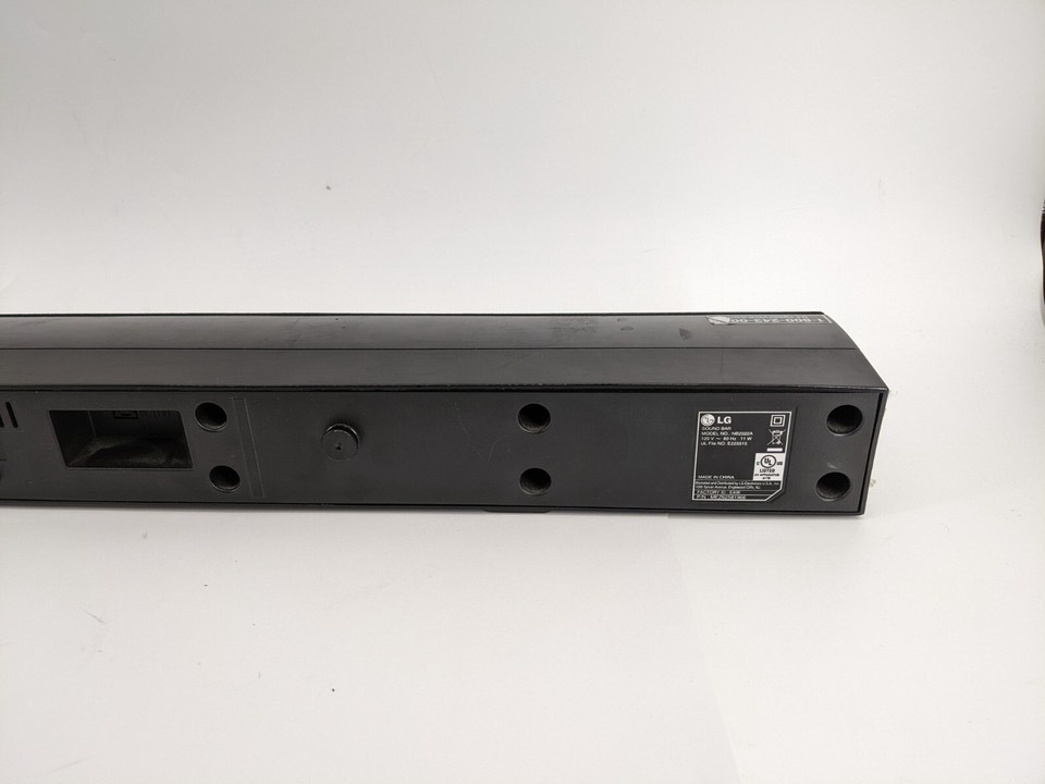 LG Sound Bar 2.0 Channel Black Model No. NB2022A | eBay
